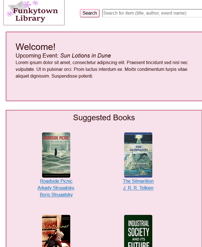 jvlazar | Library System