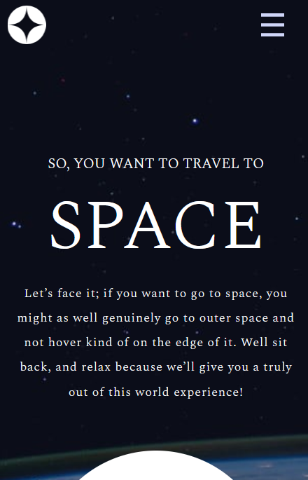 jvlazar | Space Tourism Multi-Page Website