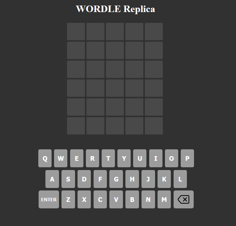 jvlazar | Wordle Replica